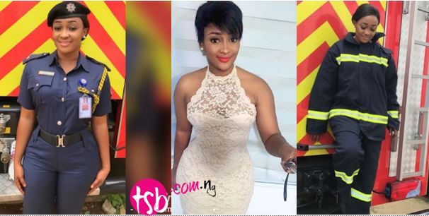 Pretty Fire Fighter, Dennis Dooshima Melts The Hearts Of Nigerian Men