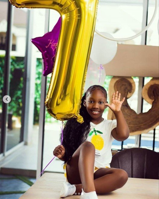 Timaya's Baby Mama Celebrates Their Daughter As She Turns 7 (Photos)
