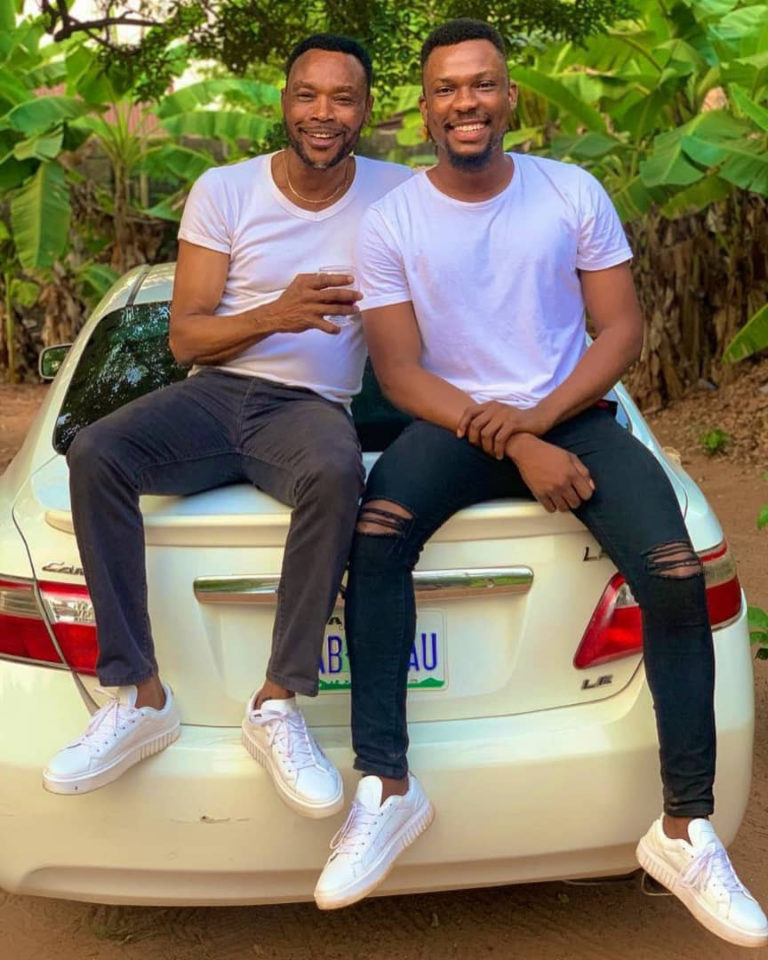 Show host, Hero Daniels and his dad could pass for twins