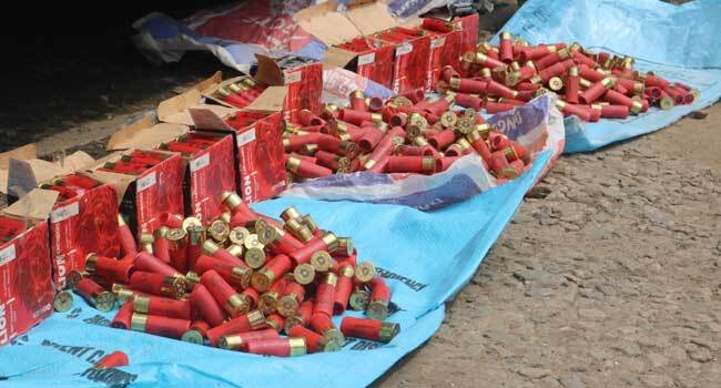Nigerian Customs Intercepts Loads of Live Cartridges Concealed In Sacks ...