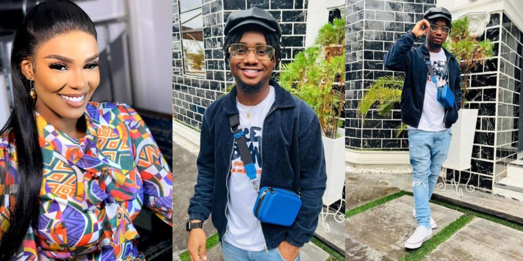 “I gave birth to this fine boy” – Iyabo Ojo brags as she flaunts her ...