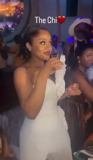 Davido and Chioma's wedding begins with pre-wedding party